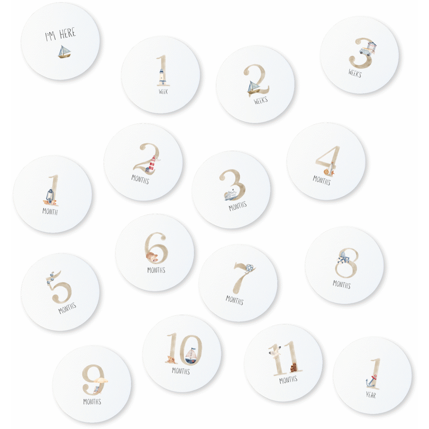 10 Creative Ways to Use Nautical Milestone Cards for Unforgettable ...