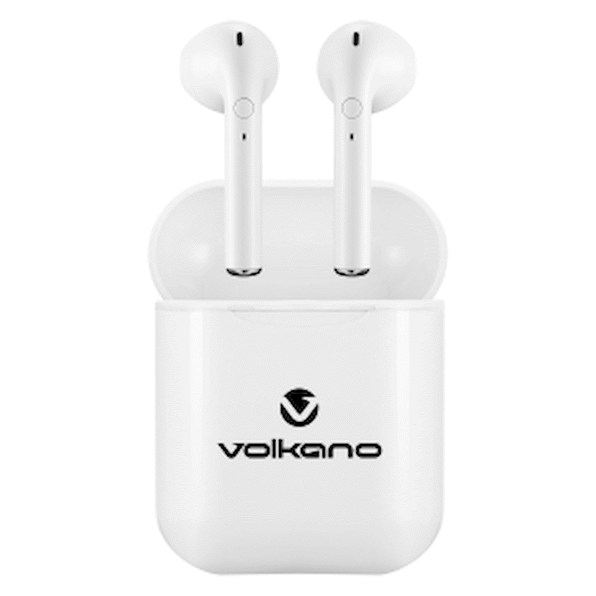 Volkano Buds Plus Series TWS with Silicone - White – GUNMANSA