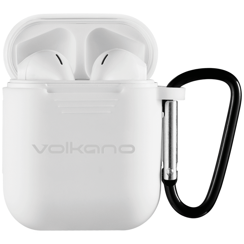 Volkano Buds Plus Series TWS with Silicone - White – GUNMANSA
