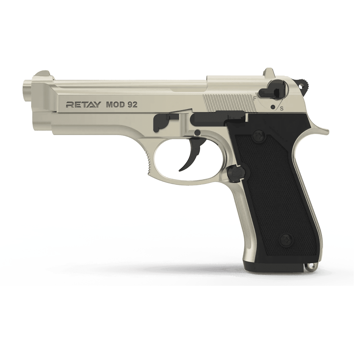 RETAY MOD 92 MAT CHROME BLANK/PEPPER GUN - GUNMANSA
