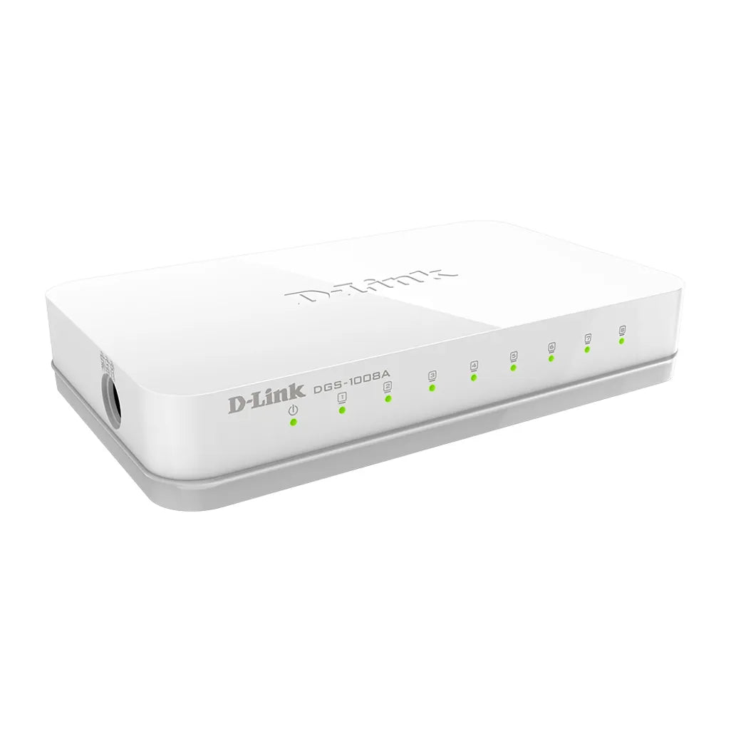 D-Link DGS-1008A 8-Port Gigabit Unmanaged Switch – GUNMANSA