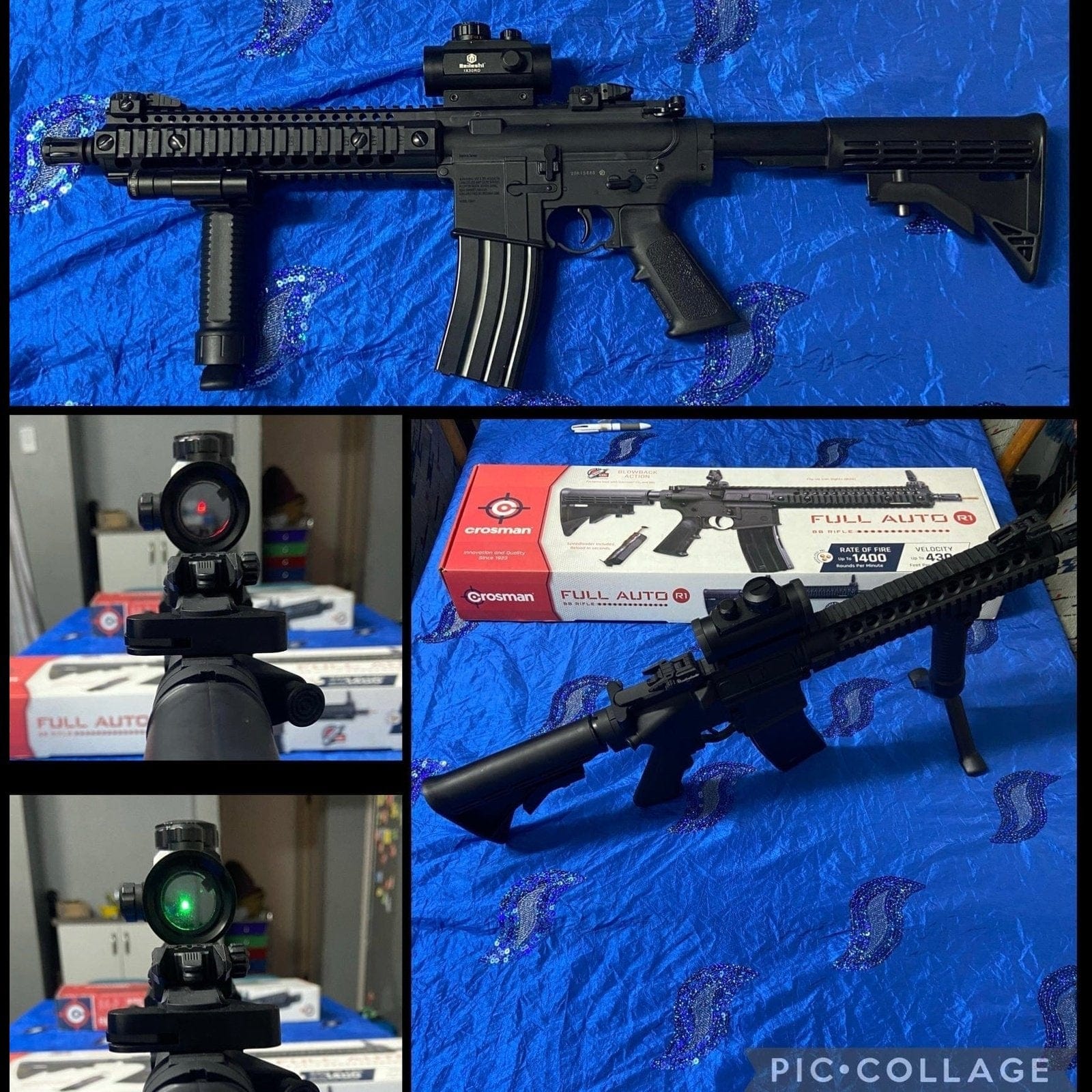 Crosman R1 Full Auto C02 Gas Gun - Ultimate Power & Precision – GUNMANSA